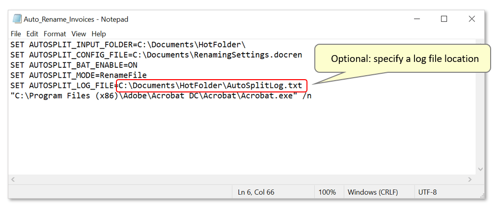 Auto Renaming Pdf Documents From A Command Line Bat File With Autosplit