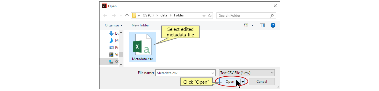 Editing Metadata for Multiple PDF Documents