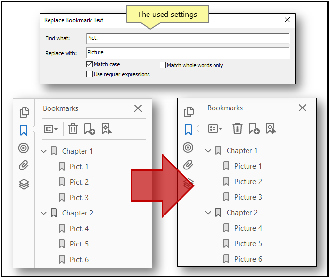 Search and Replace PDF Bookmarks Using The AutoBookmark™ Plug-in For ...
