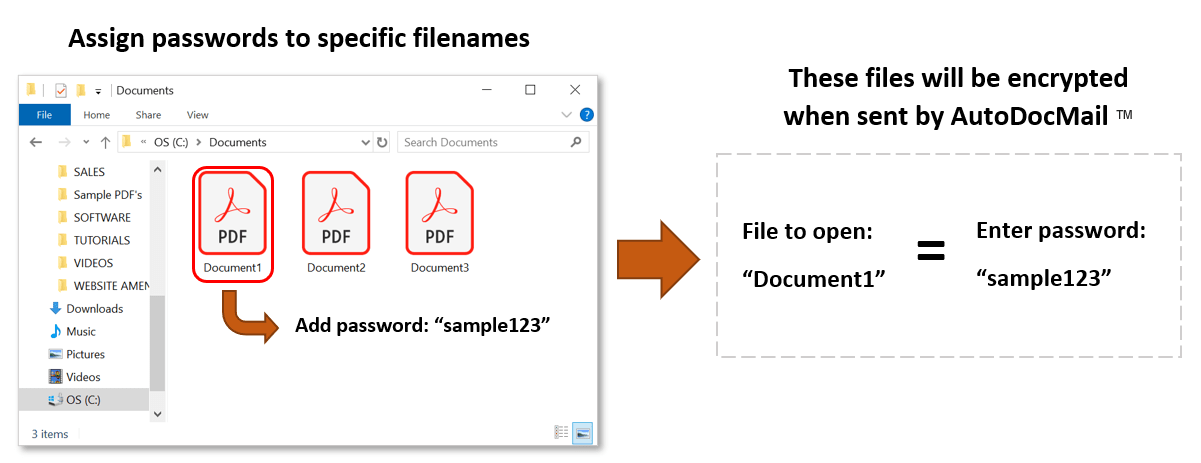 Using a Filename-to-password Mapping Table to Password-protect Emailed ...