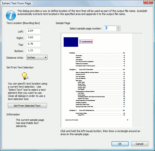 Advanced Plug-ins for Adobe® Acrobat® - User Interface