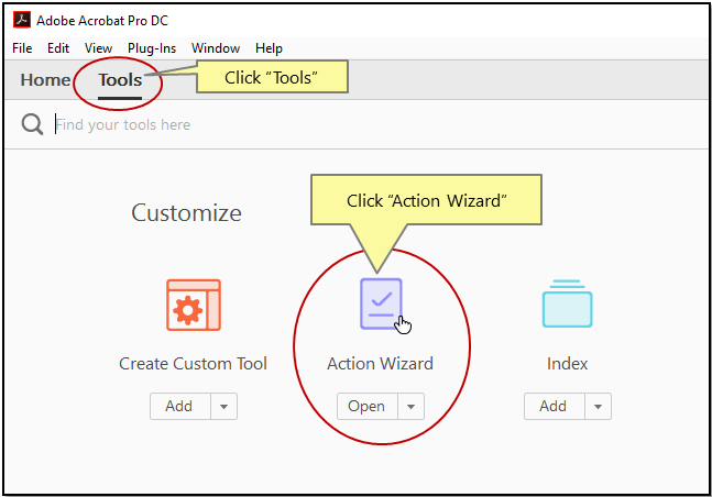 Batch Processing: Splitting PDF files via Action Wizard